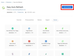 F5キー更新を自動でするには？ページをリロードし続ける方法ならEasy Auto Refreshが便利
